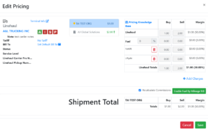 Knowledge Base - FreightSaver